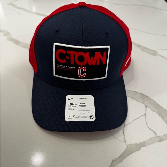 Nike | Accessories | Nwt Cleveland Guardians Drifit Nike Adjustable Hat ...